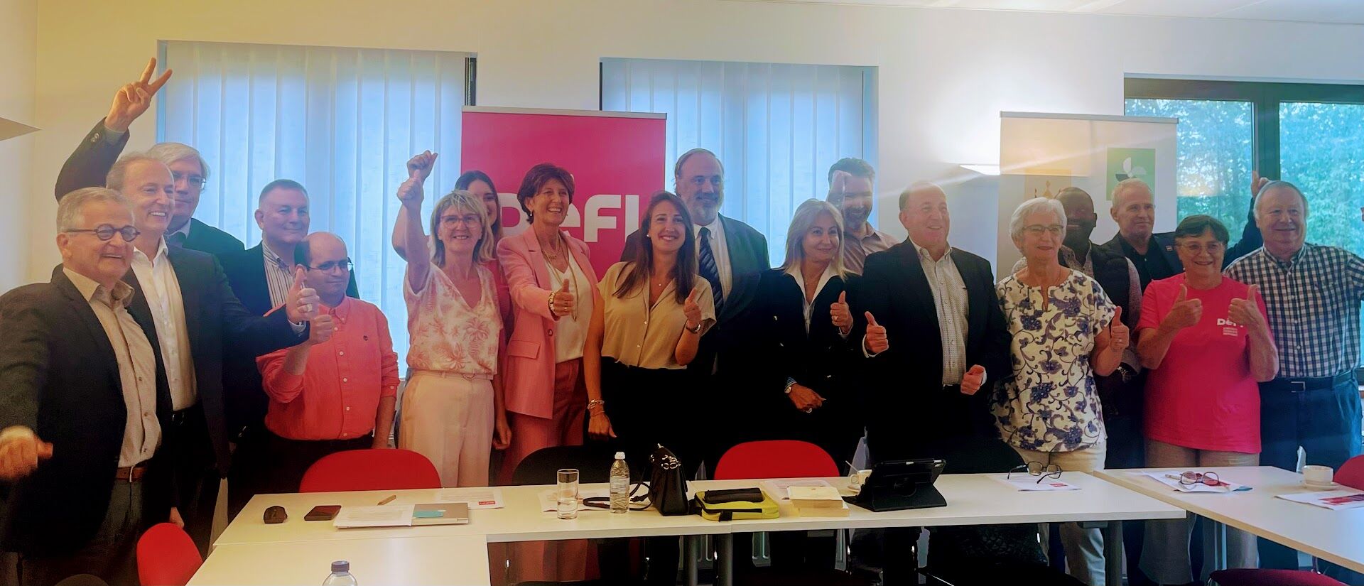 DéFI Brabant wallon a présenté ses listes provinciales - DéFI